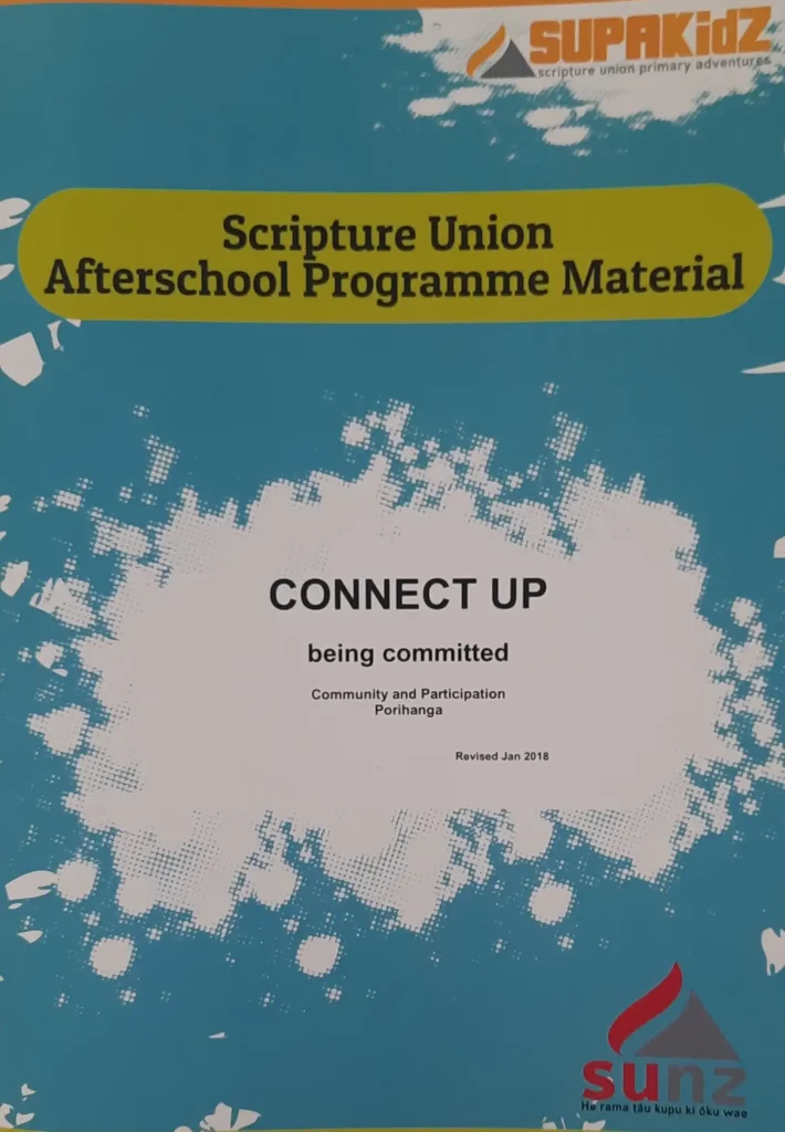 CONNECT UP, being committed - Scripture Union NZ